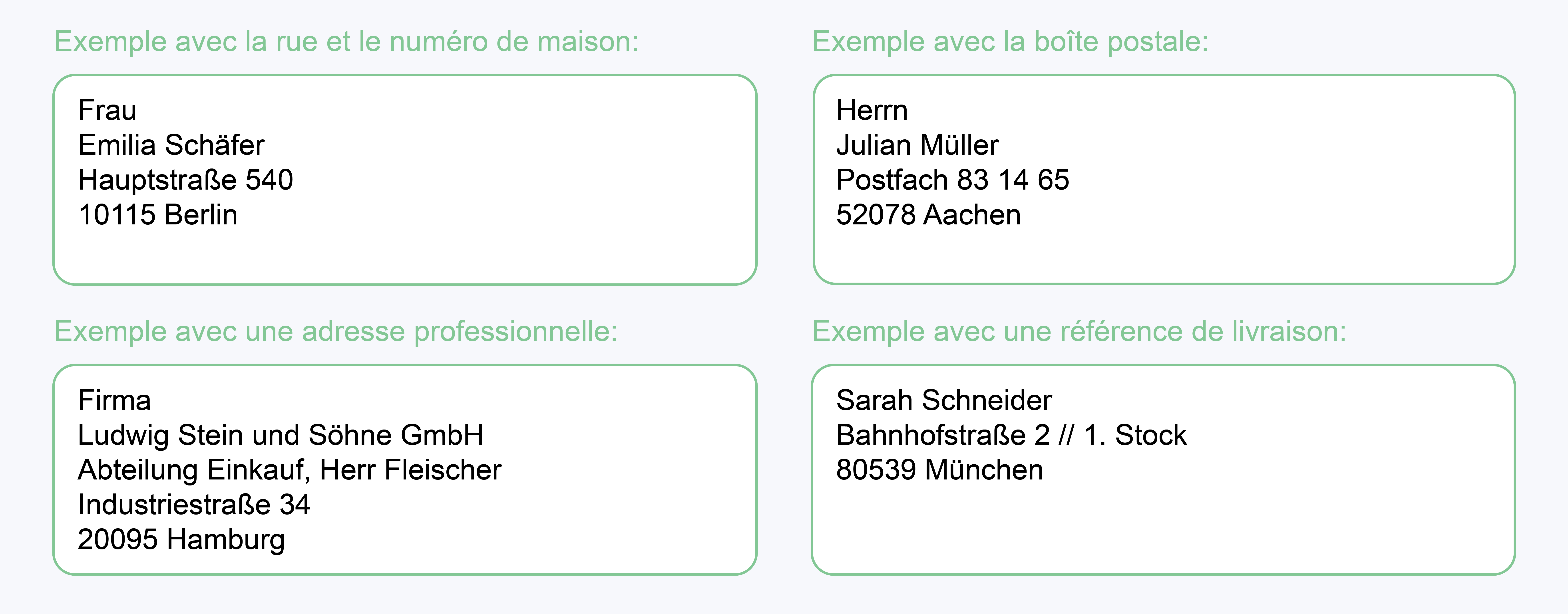 Stilvolle Adresse Andern Deutsche Post Ebenbild